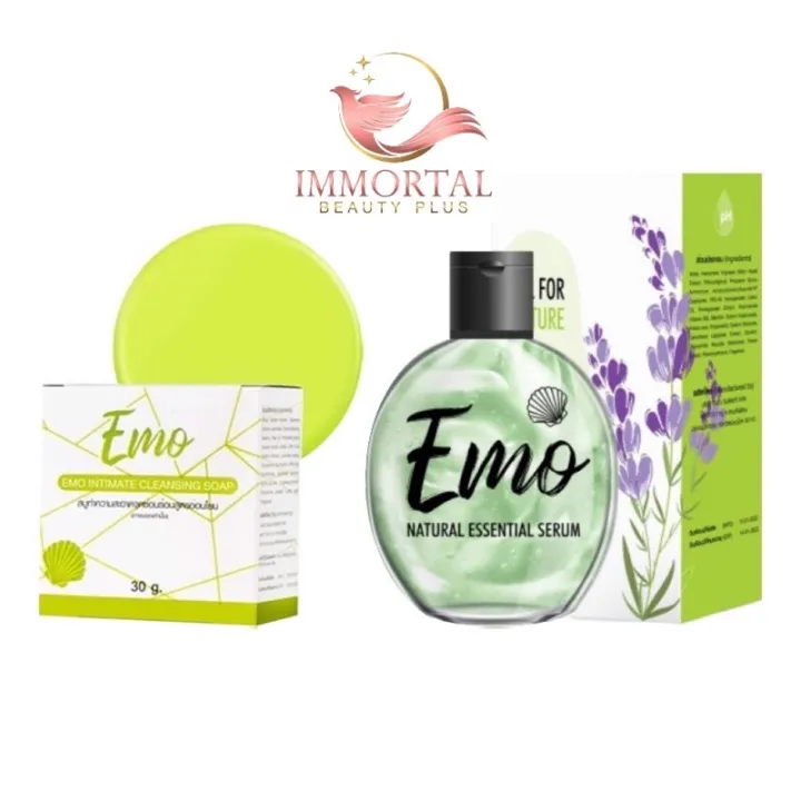 แท้💯% EMO อีโม๊ะ เซรั่มอีโม๊ะ น้ำตบอีโม๊ะ สบู่อีโม๊ะ น้ำตบบำรุงจุดซ่อน ...