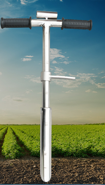 50CM Stainless Steel Soil Sampler Original State Soil Moisture Content ...