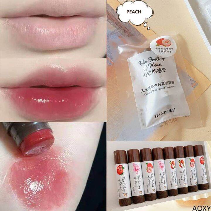 💋Fruit Flavor Lip Balm Color Change Lipstick Moisturizing Lips【AOXY】 | Lazada PH