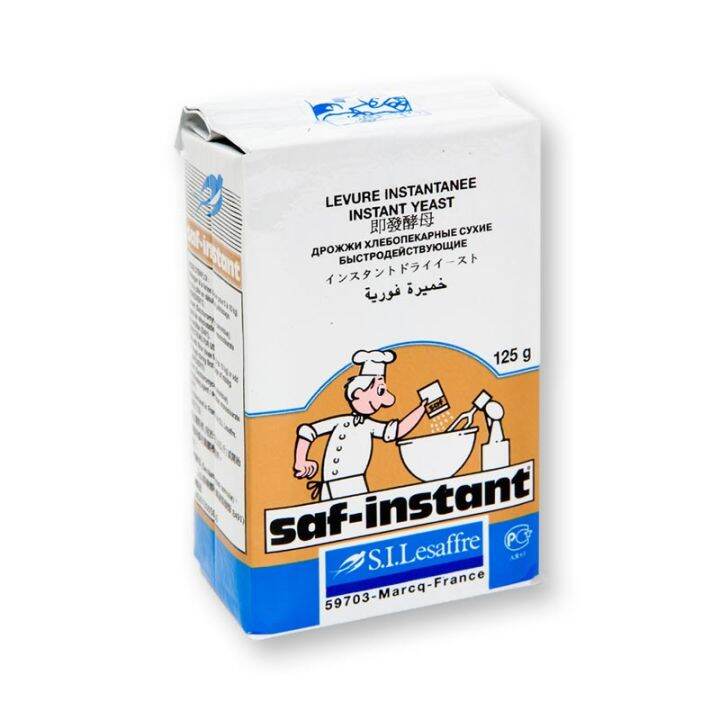 [ส่งฟรี] ซาฟ อินสแตนท์ ยีสต์แห้งสำเร็จรูป 125 กรัม - Saf Instant Yeast ...