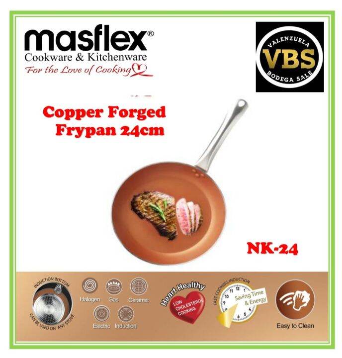 Masflex 24cm Copper Forged Frypan NK-24 | Lazada PH