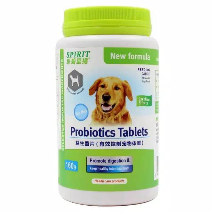 Spirit Probiotics Dog Tablets 160g | Lazada