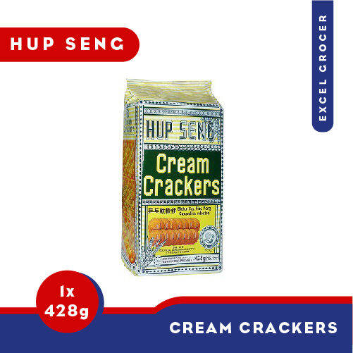 Hup Seng Cream Crackers 428g | Lazada