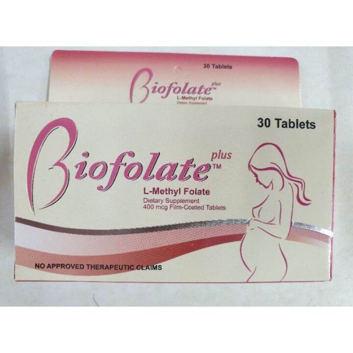 Hot nw64ol3 Biofolate Plus 30 tablets | Lazada PH
