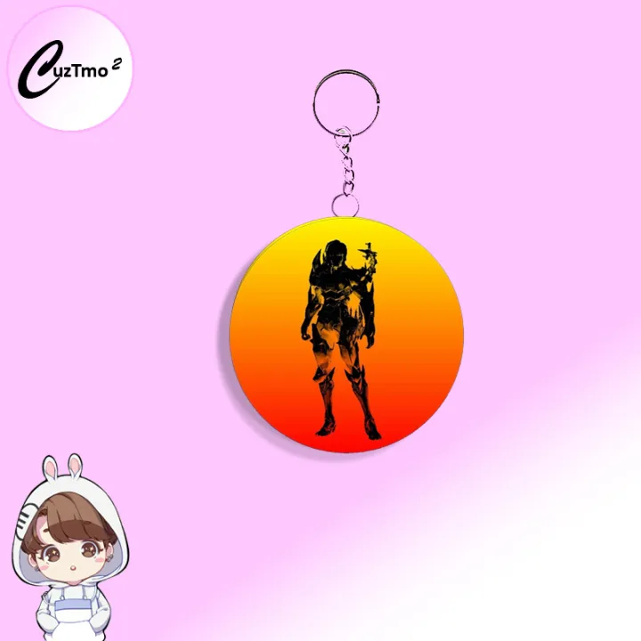 GUSION Cute Assassin Mobile Legend Chibi Customize Keychain Key Chain ...
