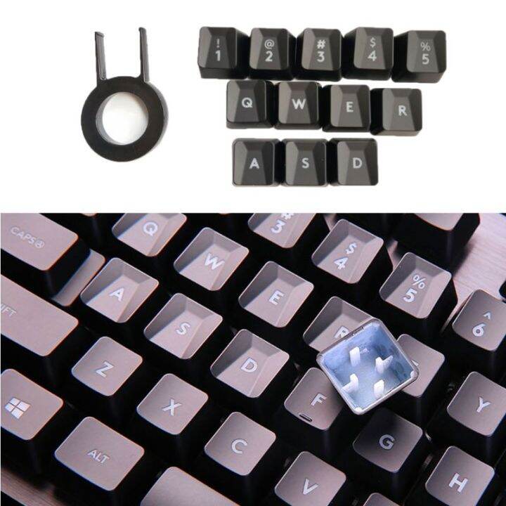 12Pcs Bump Keyboard Keycaps For Logitech G413 G910 G810 G310 G613 K840 ...