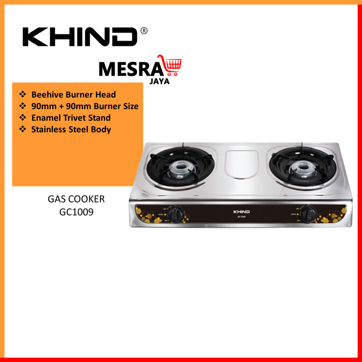 Khind Gas Cooker - GC1009 | Lazada