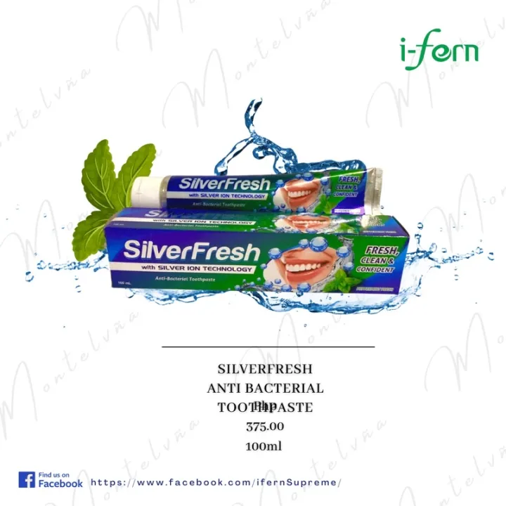Silverfresh Anti Bacterial toothpaste | Lazada PH