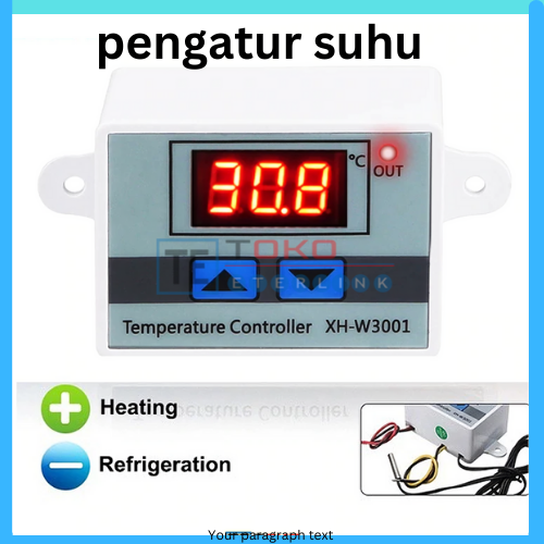 COD Taffware Digital Temperature Control Thermostat Microcomputer XH ...