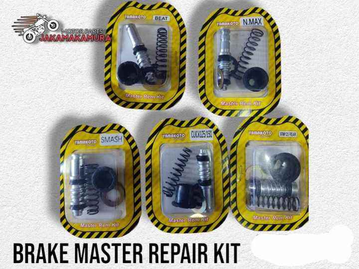 YAMAKOTO Brake Master Repair Kit for Honda BEAT, N-MAX, CLICK 125/150 ...