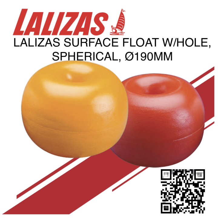 LALIZAS SURFACE FLOAT W/HOLE, SPHERICAL, Ø190MM | Lazada.co.th
