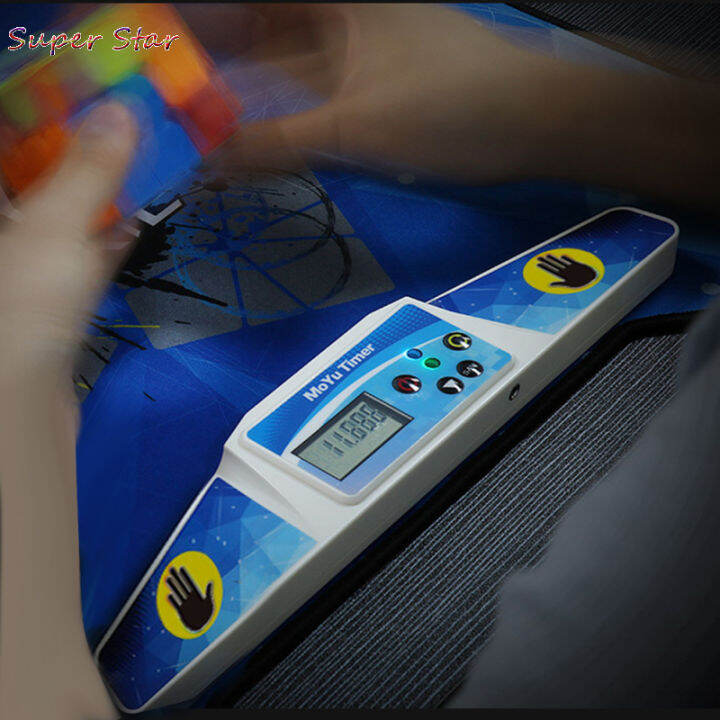 Super Star MOYU Speed Timer Professional Touch Control Timer Machine With Display For Cube Race ...