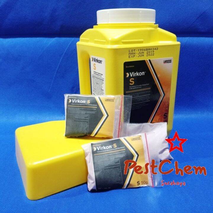 Virkon S 50gr Jadi 5 Liter Disinfektan Disinfectant Basmi Virus ...