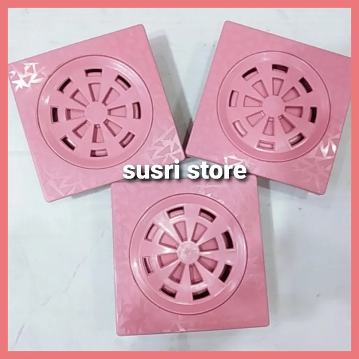 Saringan Got Tebal Plastik PVC Kamar Mandi Toilet Plastic Floor Drain ...