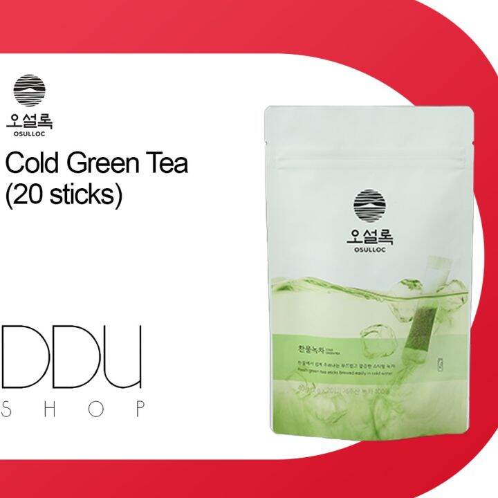 Osulloc Cold Green Tea 20 Stick | Lazada