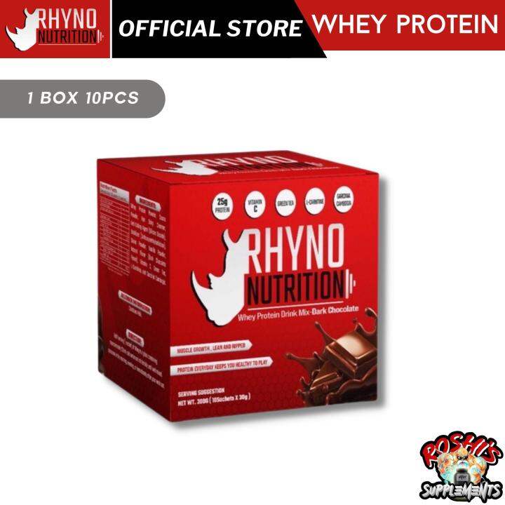 RHYNO NUTRITION WHEY PROTEIN DRINK | WITH OR WITHOUT SHAKER | Lazada PH