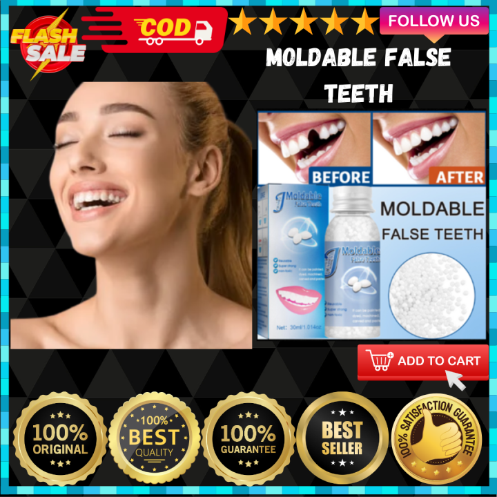 Moldable Temporary Tooth Repair Kit Teeth And Gaps False Teeth Denture ...