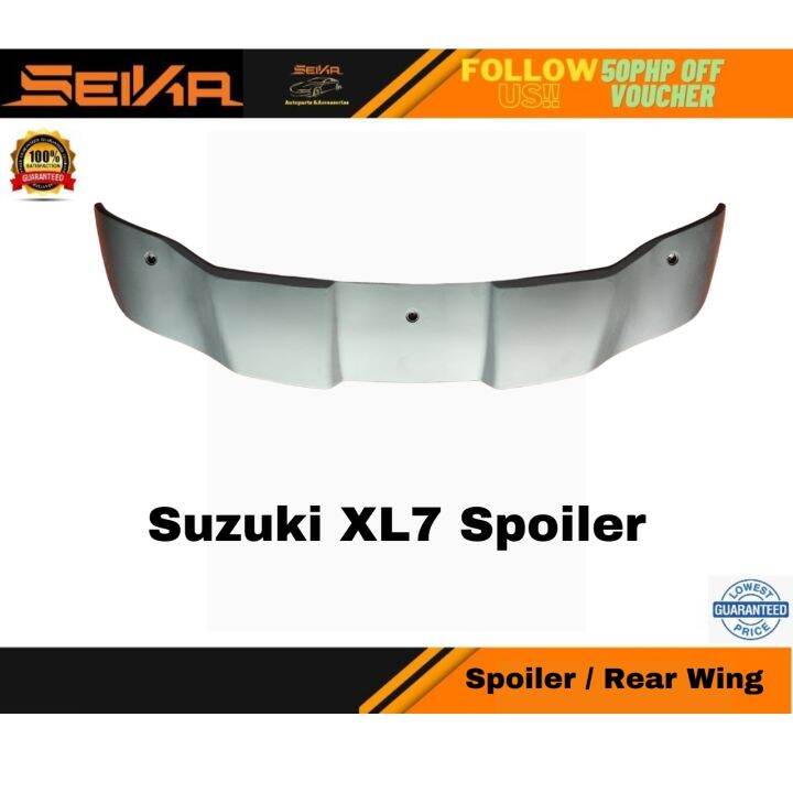 Suzuki Ertiga 2019-2023/ XL7 Rear Wing Spoiler (Matt Black) | Lazada PH