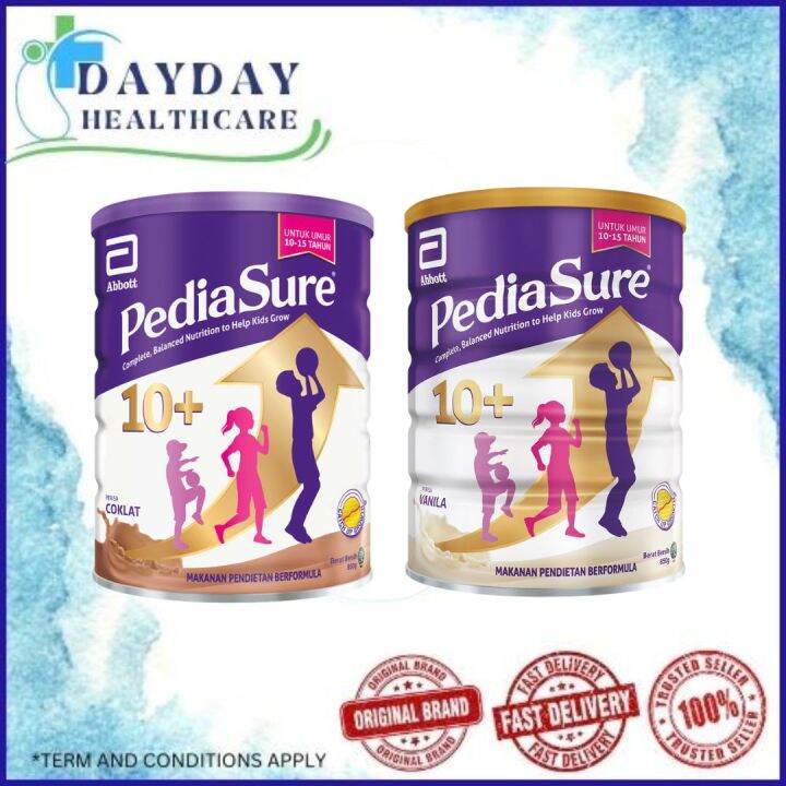 Pediasure 10+ Vanilla/Chocolate 850g | Lazada