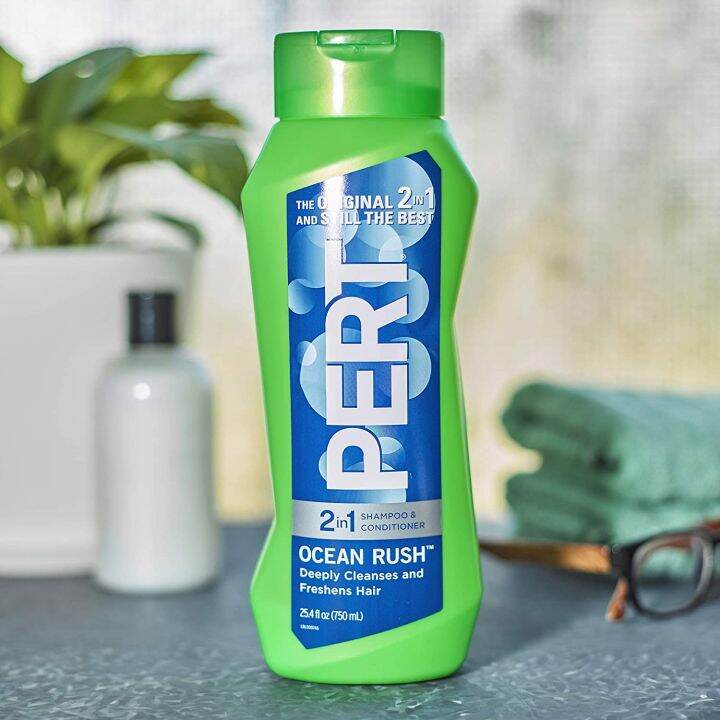 Pert 2 in 1 Shampoo & Conditioner Ocean Rush (750mL) | Lazada PH