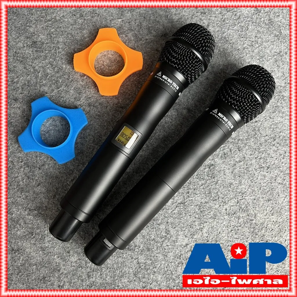 ความถี่ใหม่ กสทช MICROTECH MT999D ไมค์ลอยมือถือคู่UHF ไมค์ลอยคู่ ไมค์คา ...