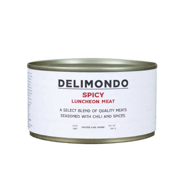Delimondo Spicy Luncheon Meat (350g) | Lazada PH