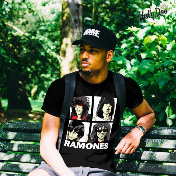 Ramones T-Shirt Band Musik American Punk Rock Joey Ramone, Johnny ...
