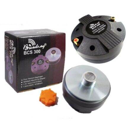 BCS 300 300watts Compression Driver Unit Broadway tweeter Pure Titanium ...