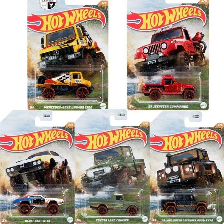 HotWheels Mud Runners off-road Series Diecast Car Toys Model 1:64 scale ...