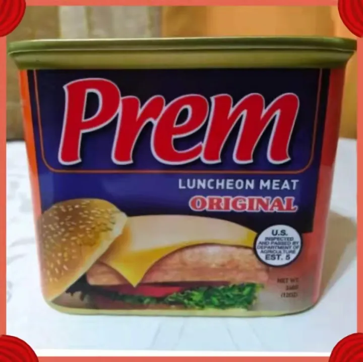 PREM LUNCHEON MEAT(ORIGINAL) 340g EXP.2024 | Lazada PH