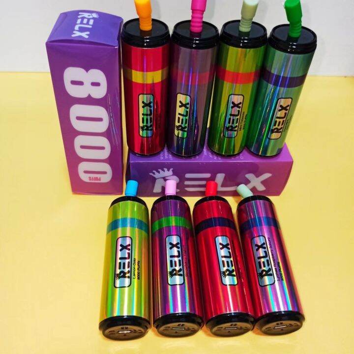 【Top TASTE】RELX Plus 8000 PUFFS Vape smoke 15ML Dispo Pod PK Toha ...