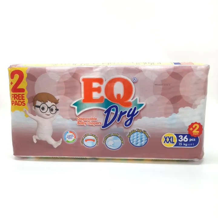 EQ Dry Jumbo Pack XXL 36s | Lazada PH