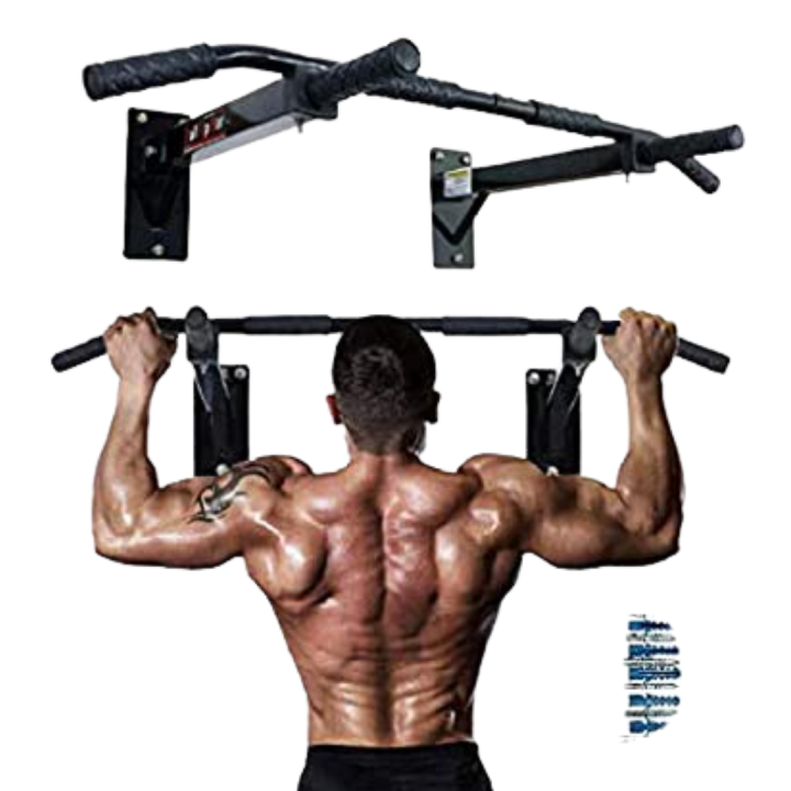 Pull Up Bar Door Chinning Iron Push Up Alat Fitness Gym Portable Pull ...