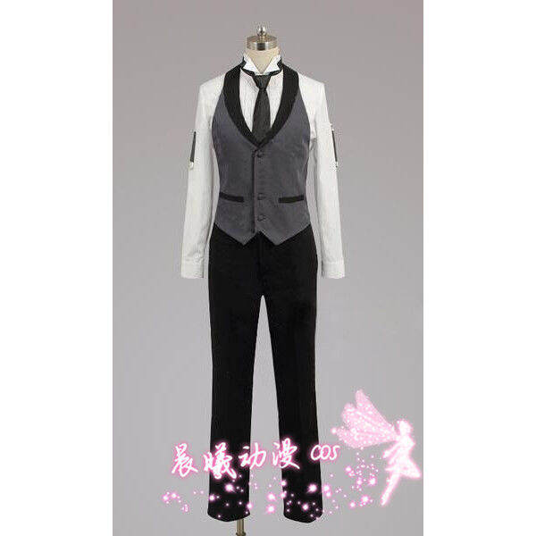 Dawn Animation Cos Black Deacon Black Butler Sebastian Tuxedo Cosplay Costume Lazada Ph