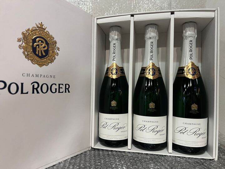 *FREE LIMITED EDITION POL ROGER GIFT BOX* POL ROGER BRUT RESERVE ...