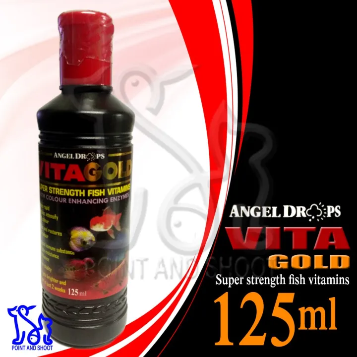 (PN) Angel Drops Vita Gold Fish Vitamins 125ml | Lazada PH