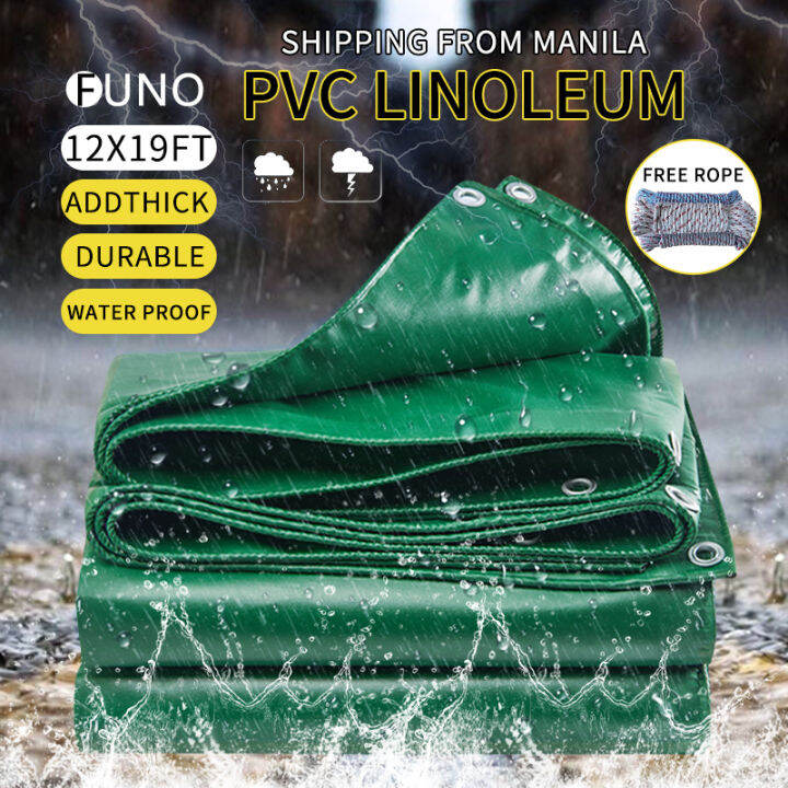Trapal Lona Tolda Tarpaulin trapal waterproof makapal size 9ft x 12ft ...