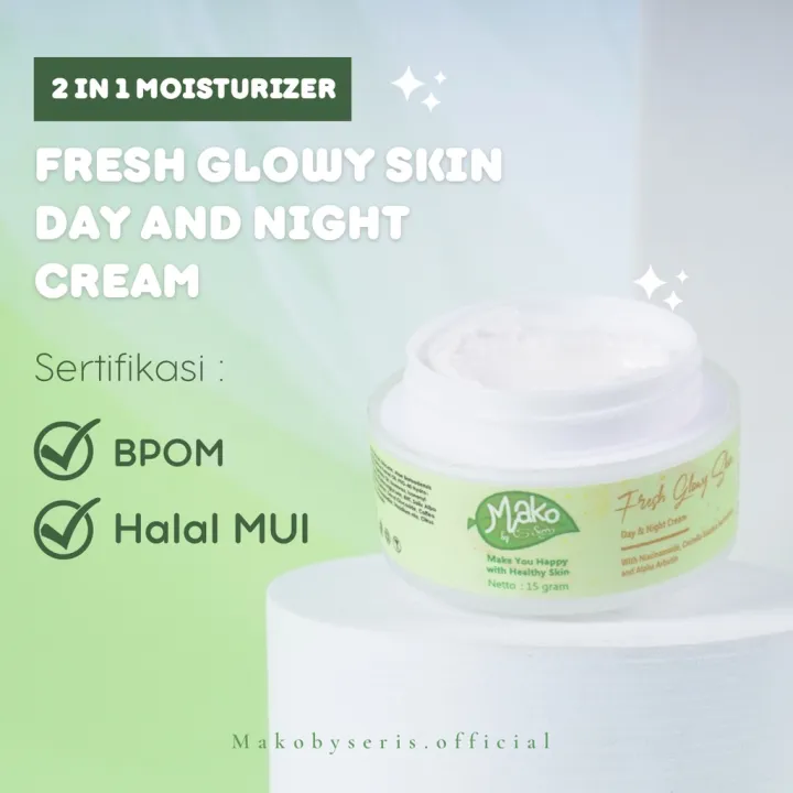 Mako by Seris Fresh Glowy Skin Day & Night Cream Mako by Series ...
