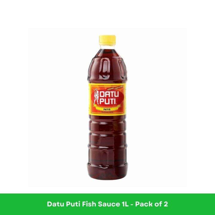 Datu Puti Fish Sauce 1L - Pack of 2 | Lazada PH