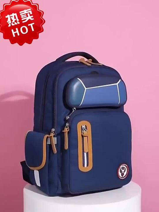Schoolbag Elementary School Student 1-3-4-6 Grade 3 to Grade 5 Boys and ...