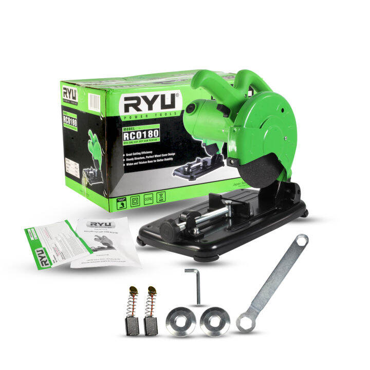 RYU CUT OFF SAW 7 RCO180 - MESIN POTONG BESI - GERGAJI BESI | Lazada ...