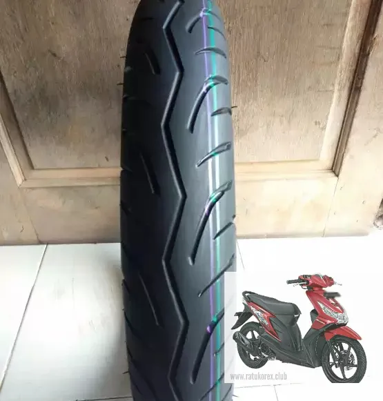 ban tubeless motor metic BEAT KARBU IRC Honda .ukuran 80/90 ring 14 ...