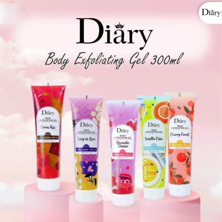 Diary Body Exfoliating Gel 300ml | Lazada Indonesia
