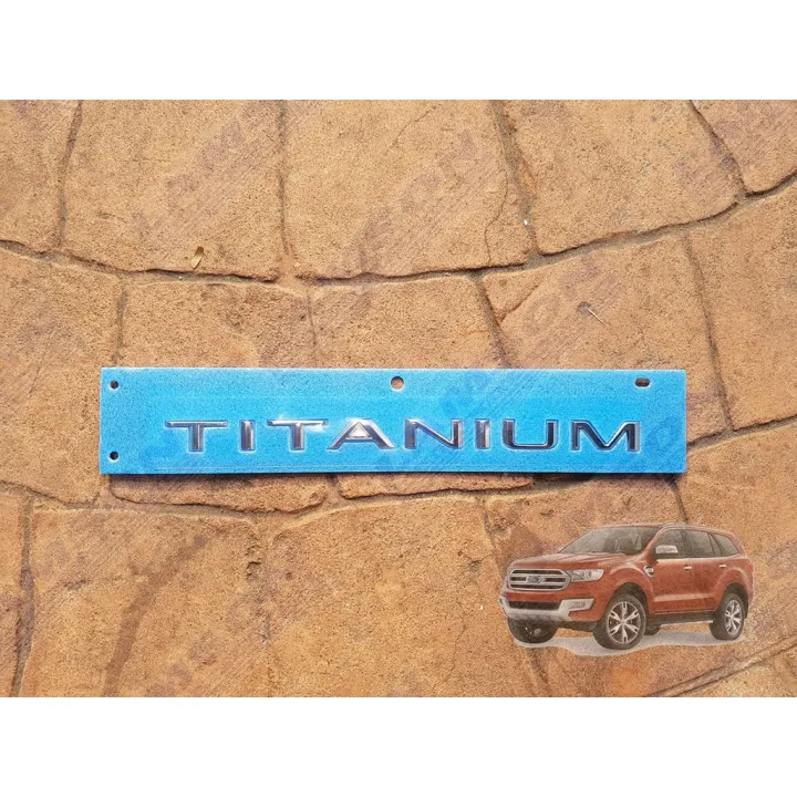 Ford Everest 2015 - 2022 Titanium Emblem | Lazada PH