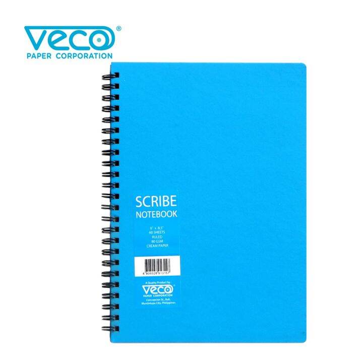Veco Paper Scribe Notes 6x8.5in 60's 80gsm Cream Ruled (1pc) | Lazada PH