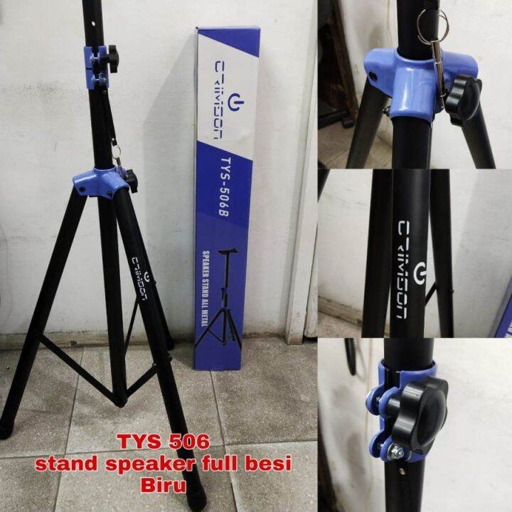 TIANG STAND SPEAKER FULL BESI TIANG SPEAKER BESI TRIPOD SPEAKER FULL ...