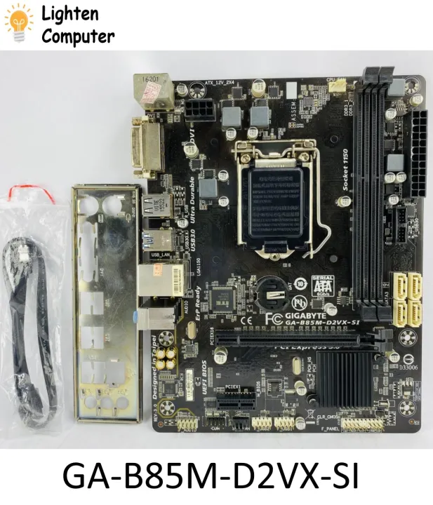 【FREE GIFT】GIGABYTE GA-B85M-D3V / GA-B85M-D2V / GA-B85M-D2VX-SI ...