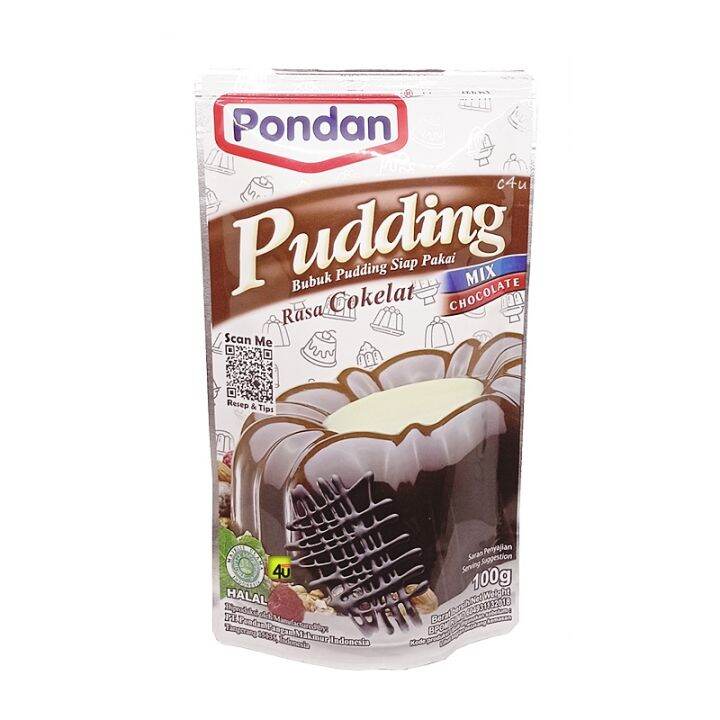 Pondan - CHOCOLATE Pudding Mix - 100 gr | Lazada Indonesia