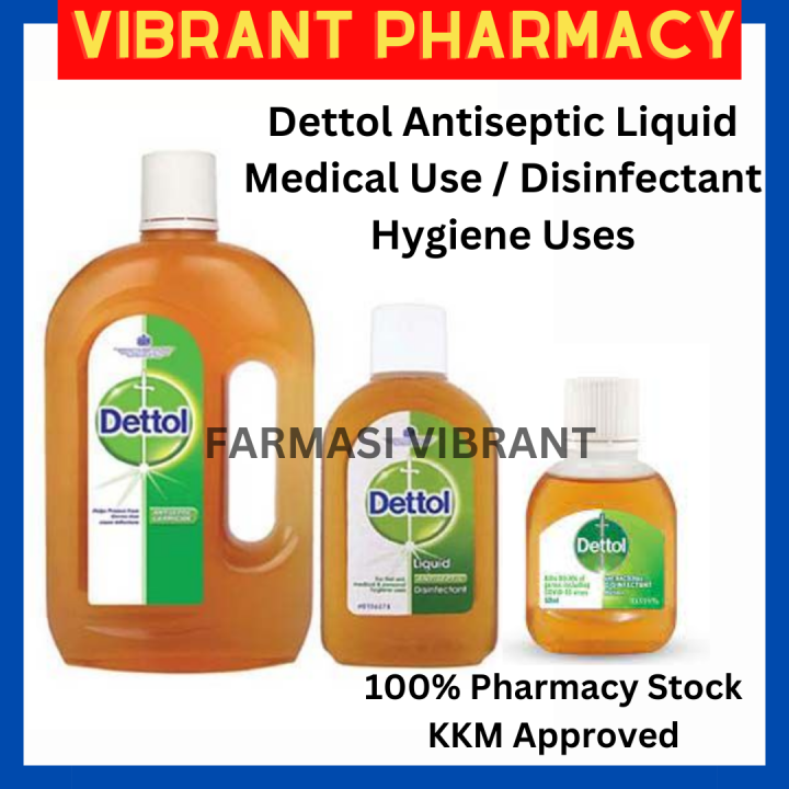 Dettol antiseptic liquid cecair antiseptik cuci luka | Lazada
