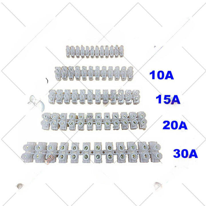 (1 PC ) 12-Way 5A, 10A, 15A 20A,30A,60A PVC Quick Cable Connector ...